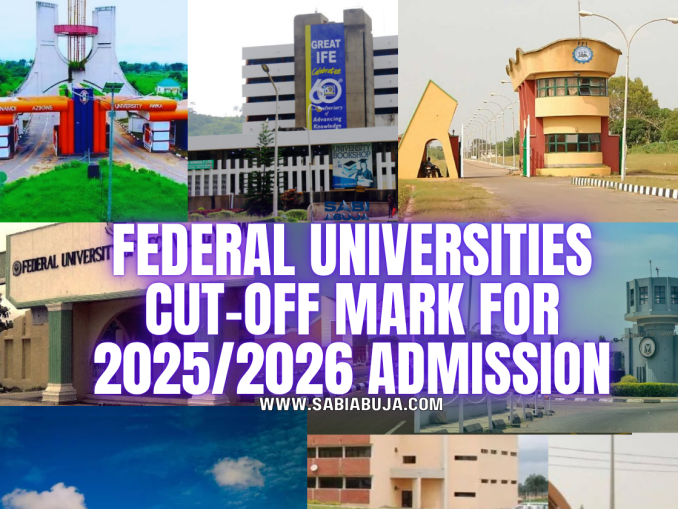 UNIZIK Cut-Off Mark for Nursing 2025/2026 - SabiAbuja
