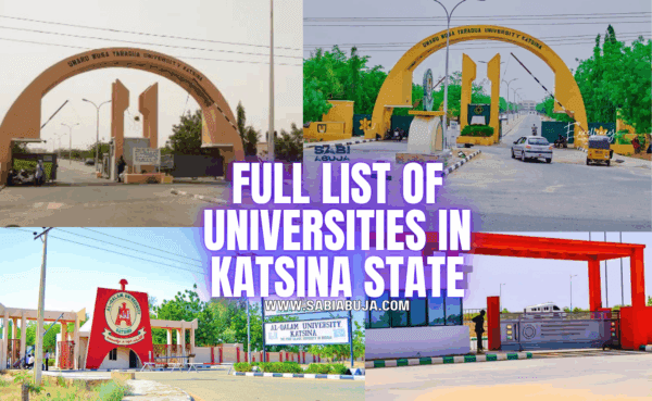 Full List of Universities in Katsina State - SabiAbuja