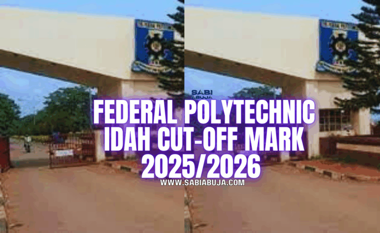 Federal Polytechnic Idah Cut-Off Mark 2025/2026 - SabiAbuja
