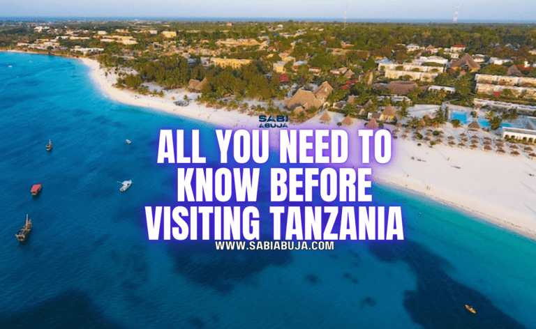 All You Need to Know Before Visiting Tanzania - SabiAbuja