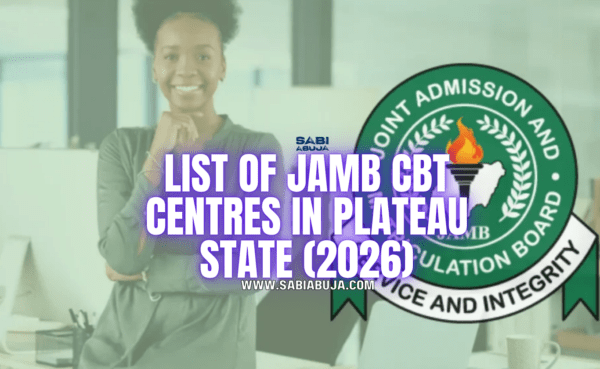 JAMB CBT Centres in Plateau State 2026 - SabiAbuja