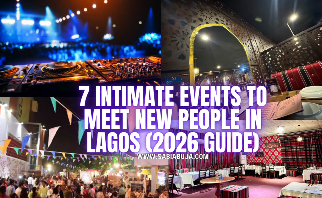 7 Intimate Events to Meet New People in Lagos (2026 Guide) - SabiAbuja